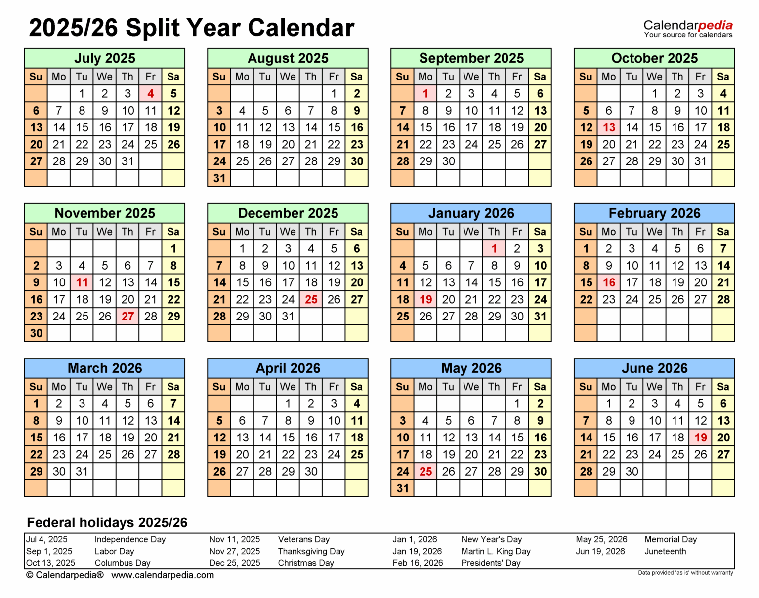 April Through July 2026 Calendar - Free Printable Calendar
